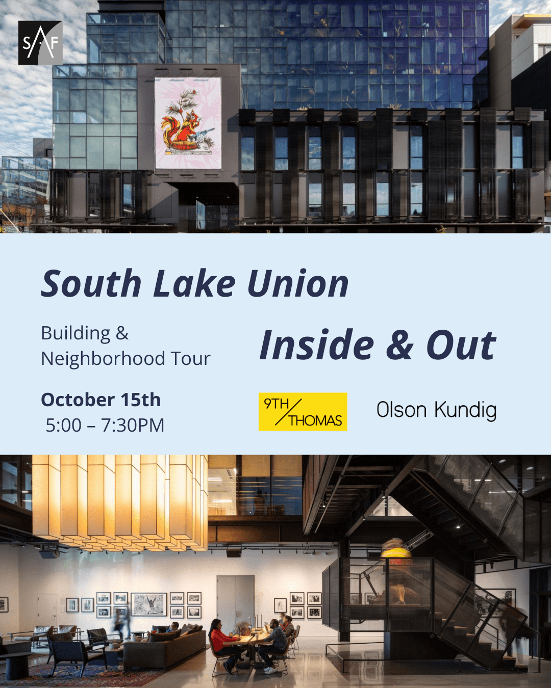 South Lake Union: Inside & Out • Seattle Architecture Foundation