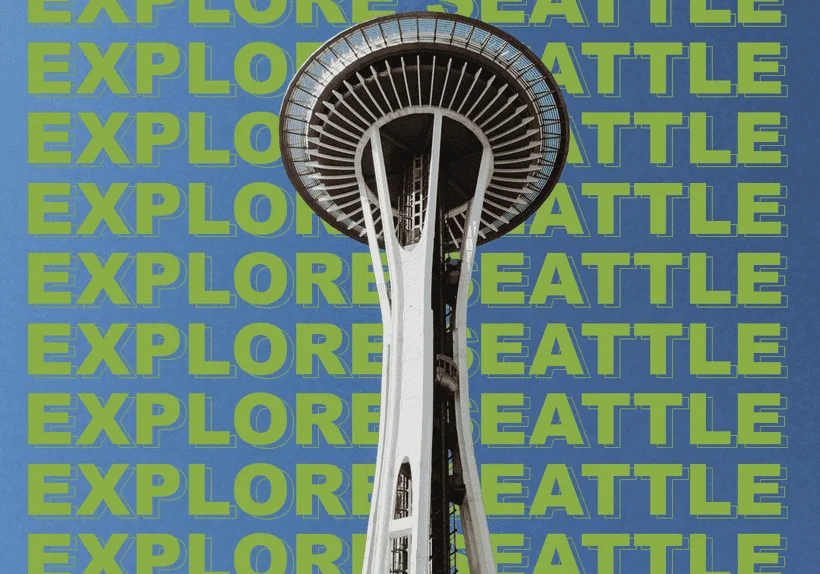 space needle coloring pages